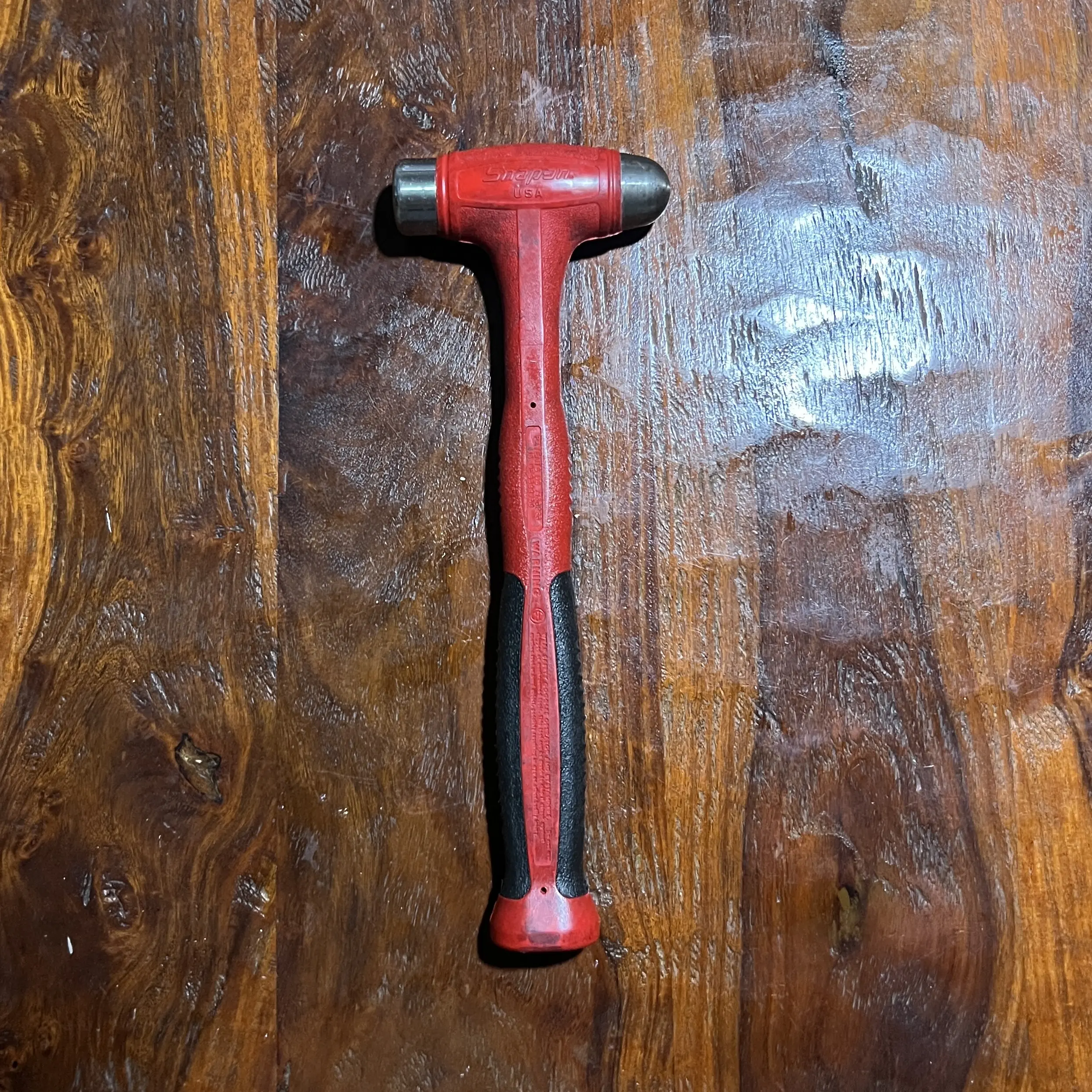 Buy 16 oz Ball Peen Soft Grip Dead Blow Hammer (Red) from fixingCanoe ...