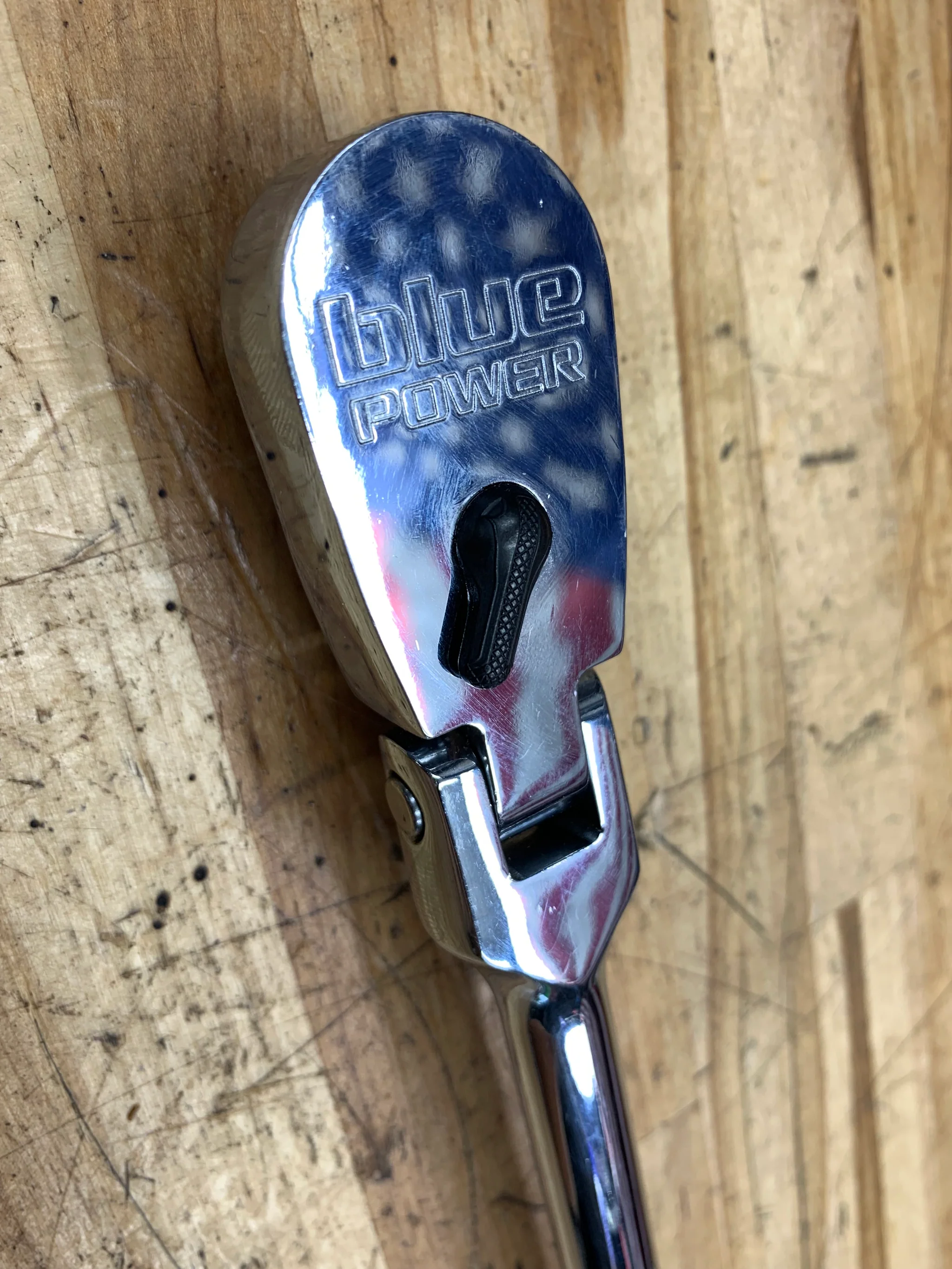 Buy Blue Power 3/8" XL Flex Head Ratchet LIKE NEW CBRF319H from ...