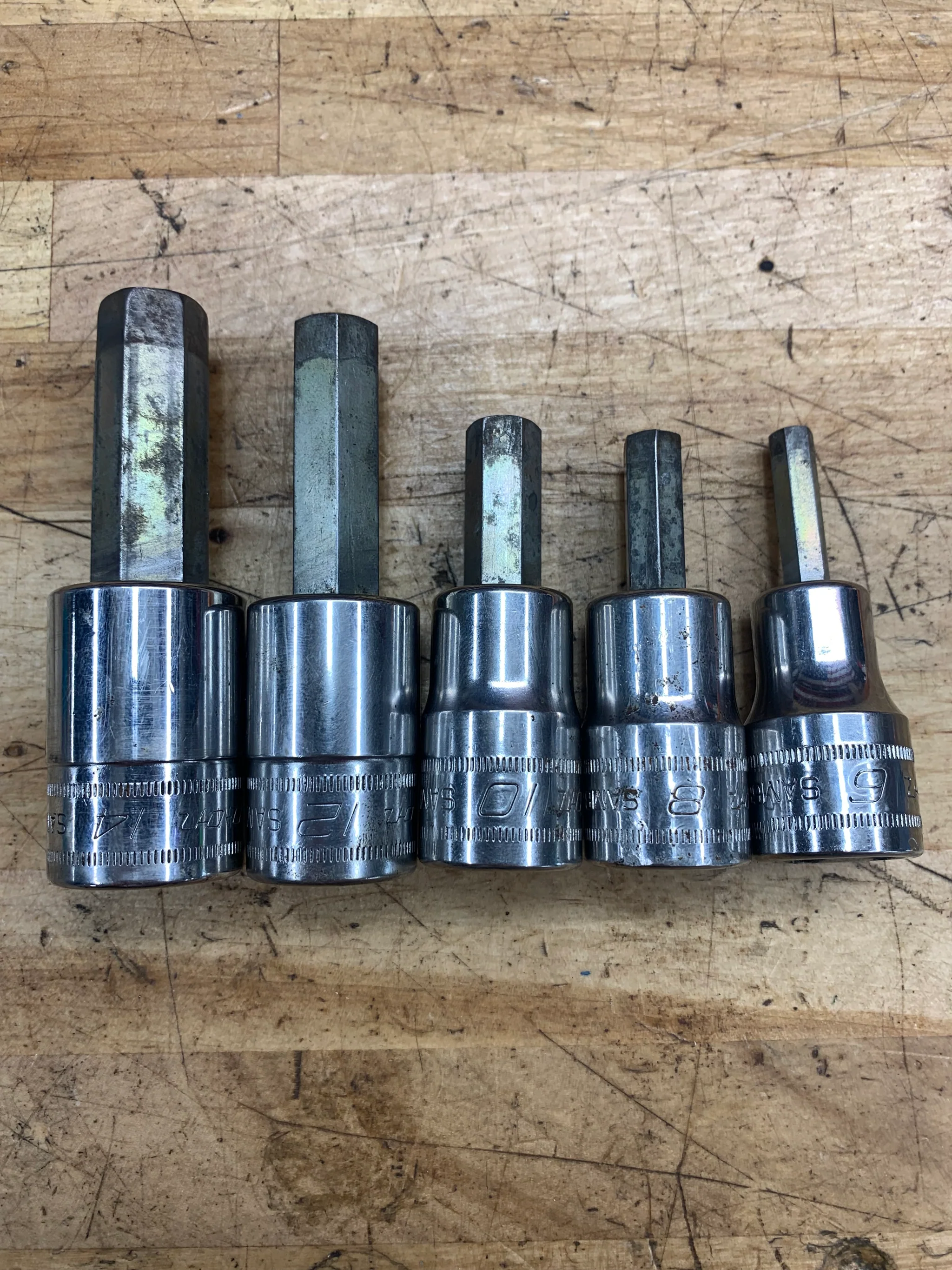 Buy Snap On Metric 1/2” Hex Allen bit set 5pc from MRCToolsLLC on the ...