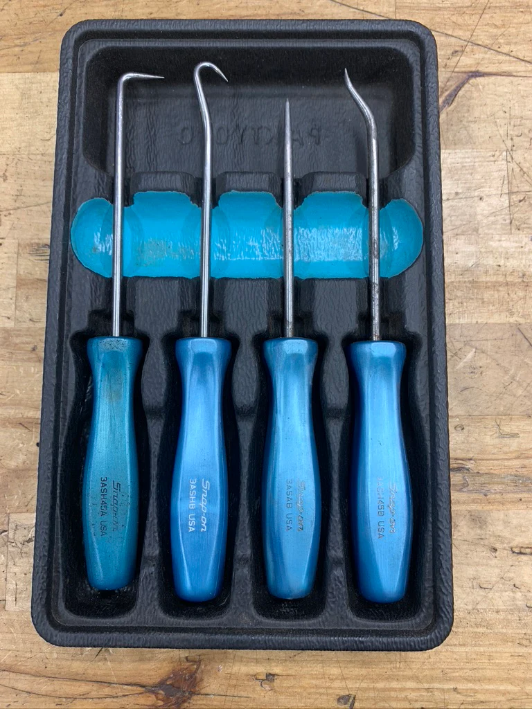 Buy Snap On Pearl Blue Mini Pick Set 4pc USA from MRCToolsLLC on the ...
