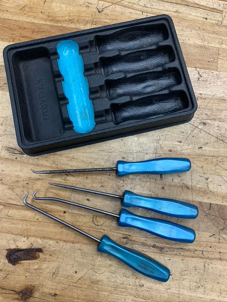 Buy Snap On Pearl Blue Mini Pick Set 4pc USA from MRCToolsLLC on the ...