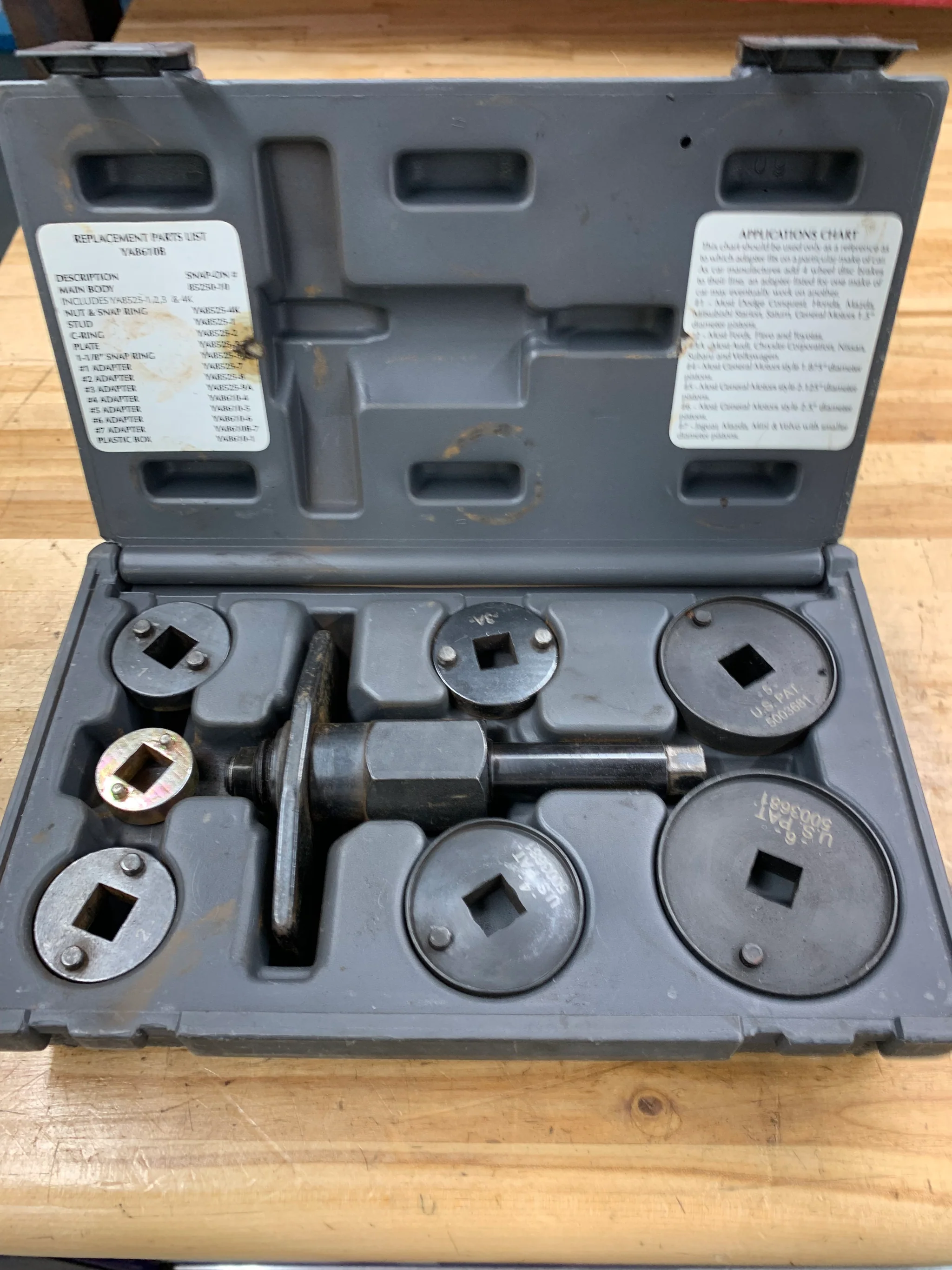 Buy Blue point brake caliper rewind set YA8610B from MRCToolsLLC on the ...